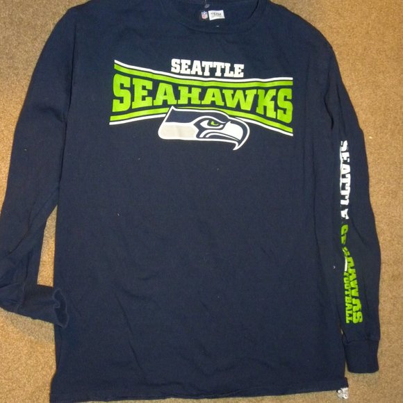 NFL | Shirts | Adult Size Medium Seattle Seahawks Long Sleeve Shirt ...